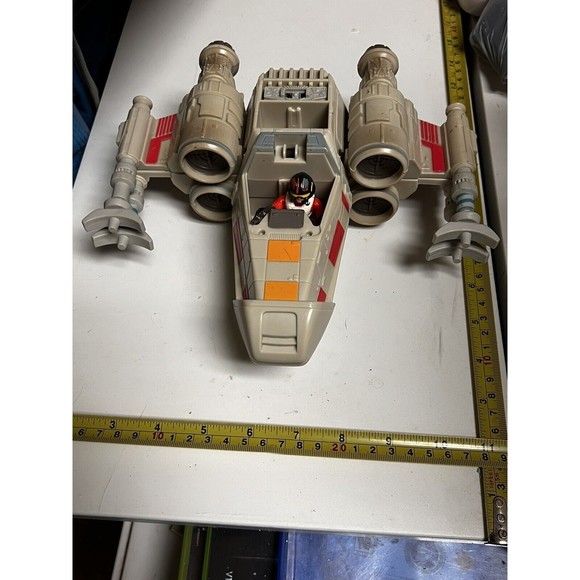 Hasbro | Toys | Vtg 20 Star Wars Galactic Heroes X Wing Fighterhasbro ...